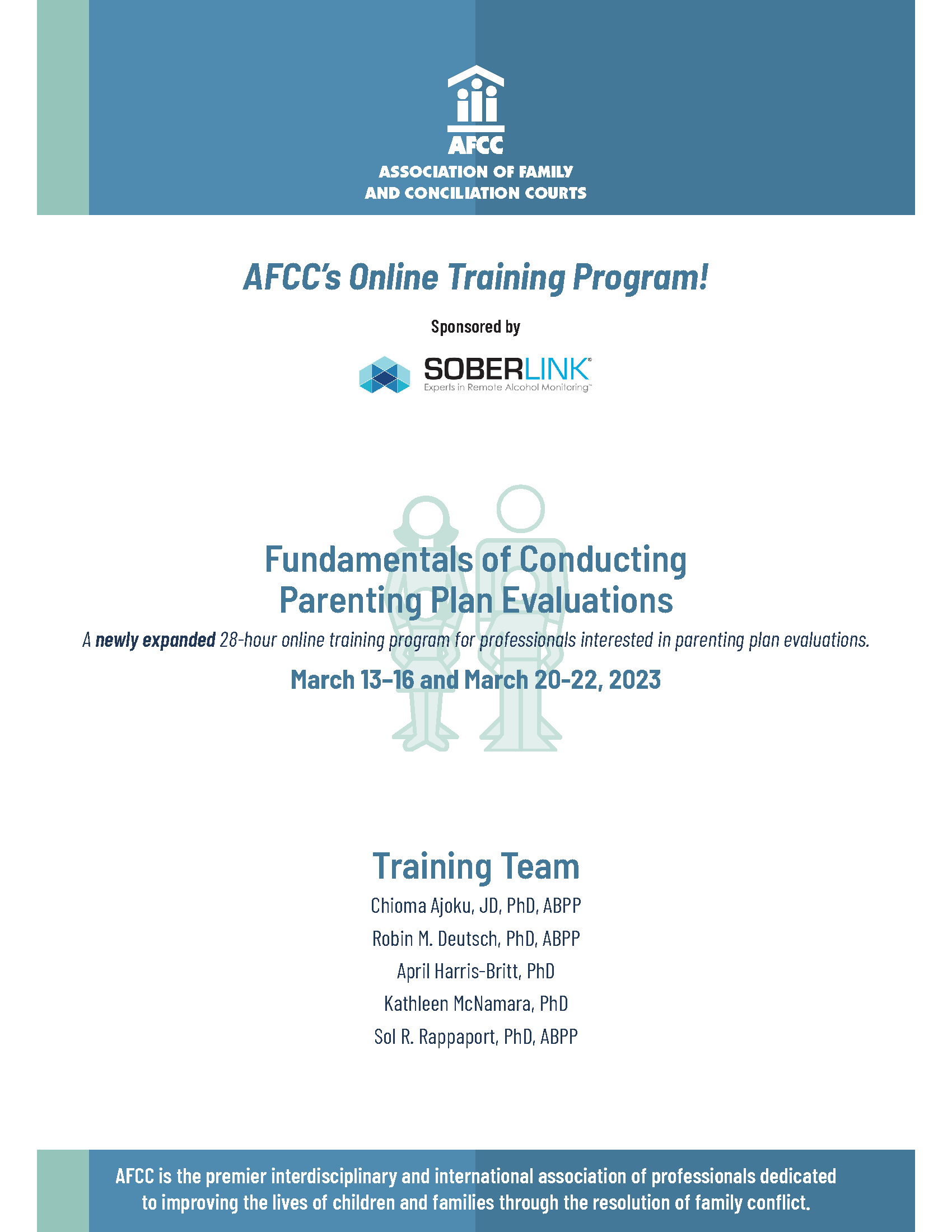 Association of Family and Conciliation Courts > Conferences & Training > AFCC Training